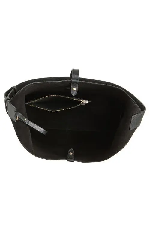 Strathberry Kite Leather Hobo Bag - Black