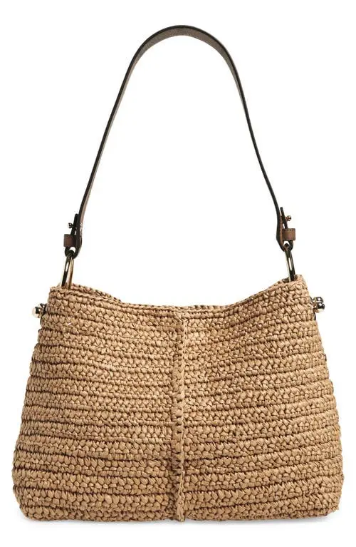 Strathberry Lana Raffia Hobo Bag