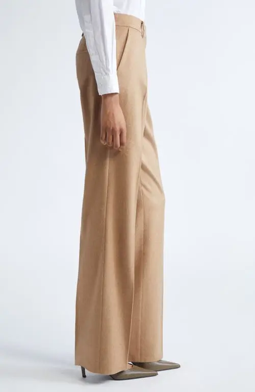 Max Mara Carbone Straight-leg Pants - Camel