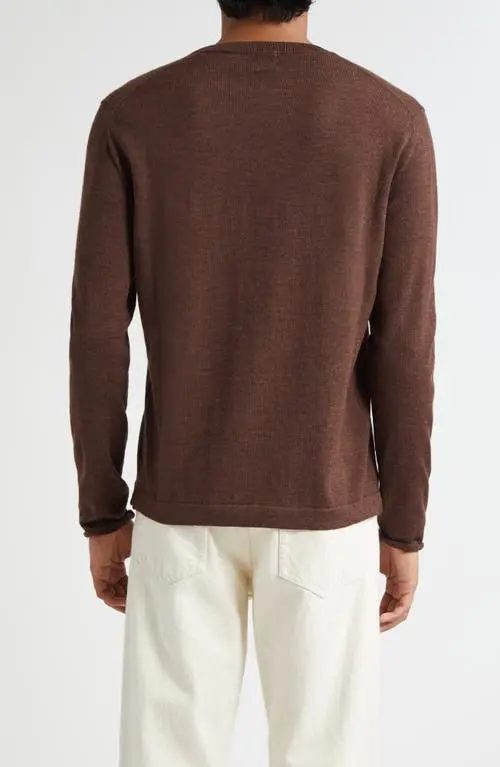 Massimo Alba Larry Virgin Wool Crewneck Sweater