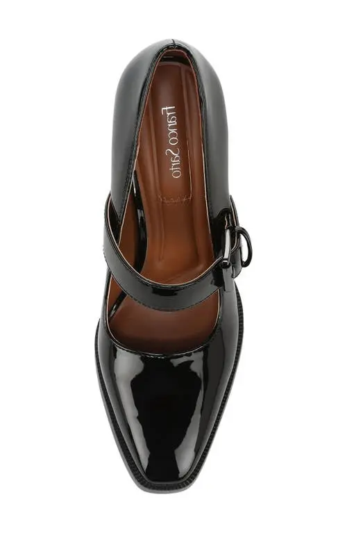 Franco Sarto Shalina Block Heel Pumps - Black