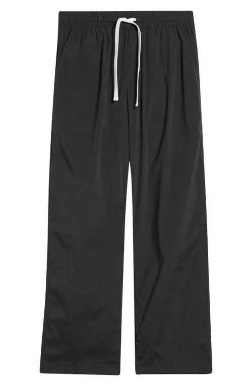 RIZORT Kore Drawstring Nylon Pants - Black
