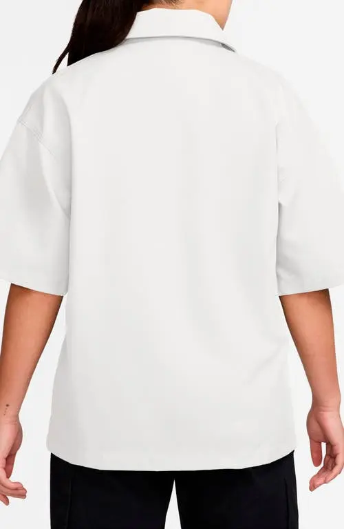 JORDAN Flight Short Sleeve Shirt - White