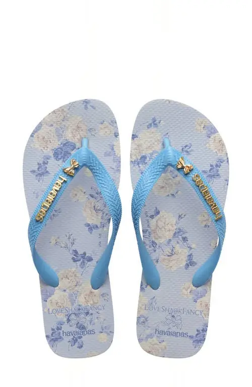 Havaianas X Loveshackfancy Everblooming Rosettes Flip Flop