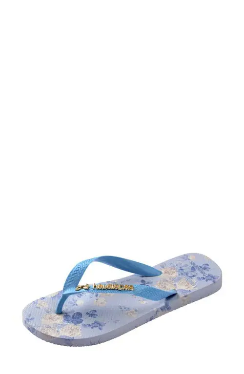 Havaianas X Loveshackfancy Everblooming Rosettes Flip Flop