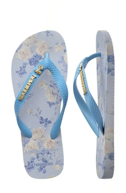 Havaianas X Loveshackfancy Everblooming Rosettes Flip Flop