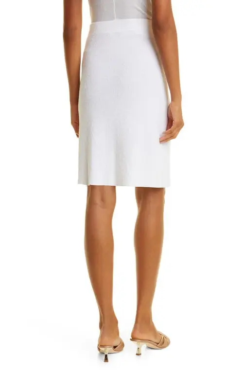 Rebecca Taylor Cotton Blend Bouclé Skirt