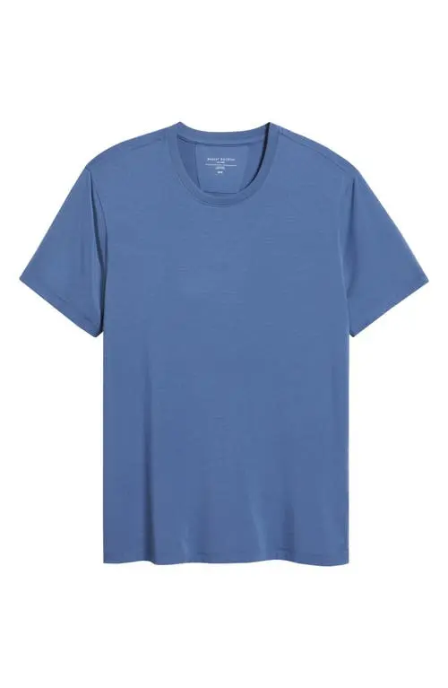 Daniel Buchler Stretch Modal & Silk Blend Pajama T-shirt - Blue