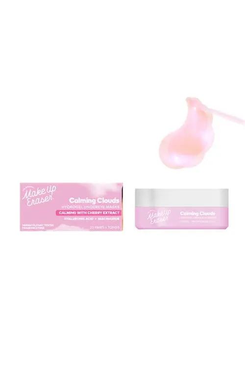 THE ORIGINAL MAKEUP ERASER Calming Clouds Cherry Hydrogel Undereye Masks - None