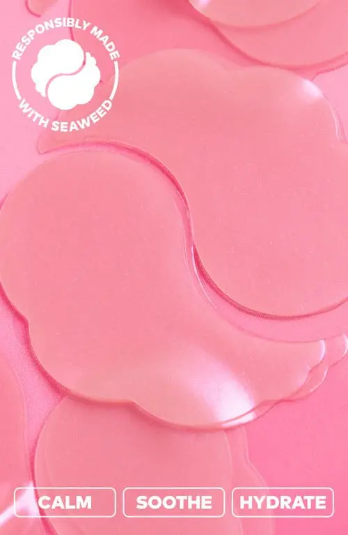 THE ORIGINAL MAKEUP ERASER Calming Clouds Cherry Hydrogel Undereye Masks