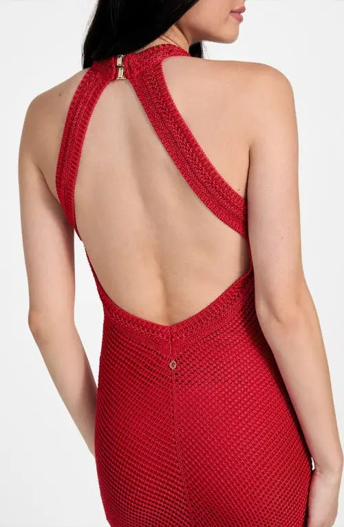 Guess Vaeda Knit Halter Dress