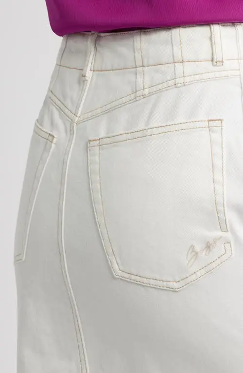 BOSS Varlina Denim Midi Skirt