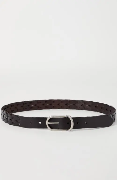 Brunello Cucinelli Braided Leather Belt