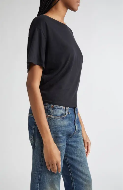 R13 Cotton & Cashmere T-shirt - Black