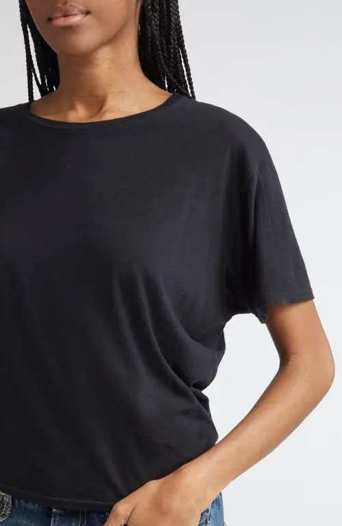 R13 Cotton & Cashmere T-shirt - Black