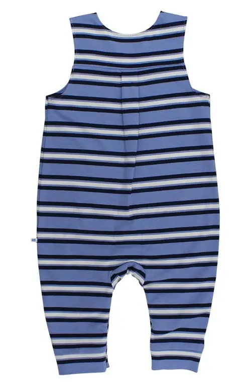 RUGGEDBUTTS Stripe Romper & Henley Bodysuit Set
