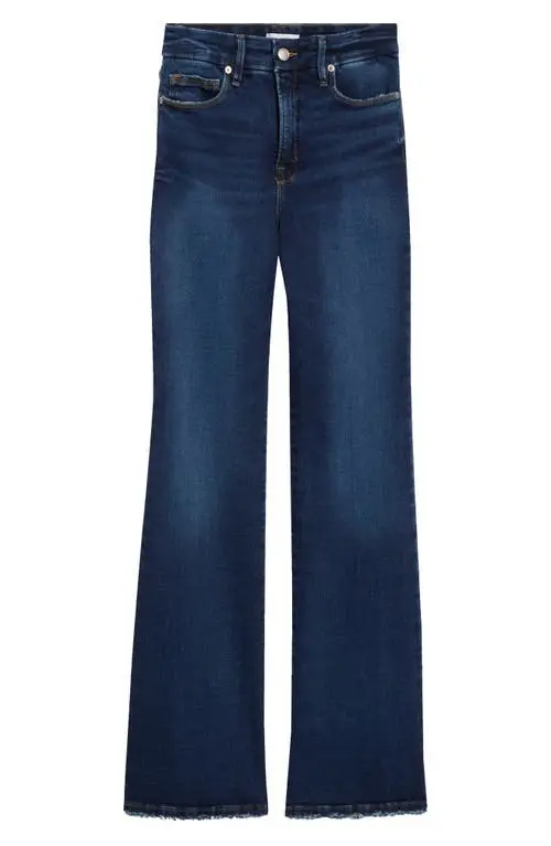 Good American Soft Tech Bootcut Jeans