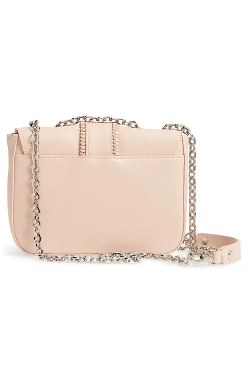 Longchamp Amazone Leather Crossbody Bag - Powder Pink