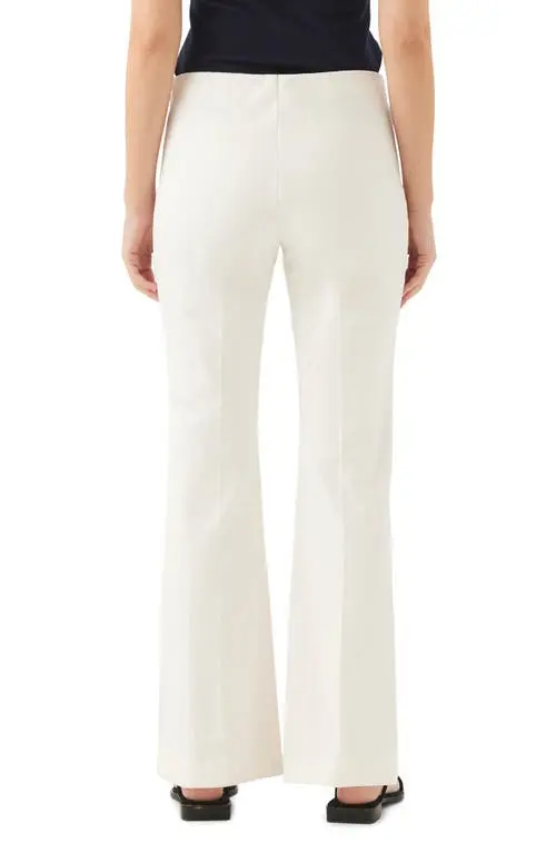 Fifteen Twenty Bootcut Stretch Pants - Off White