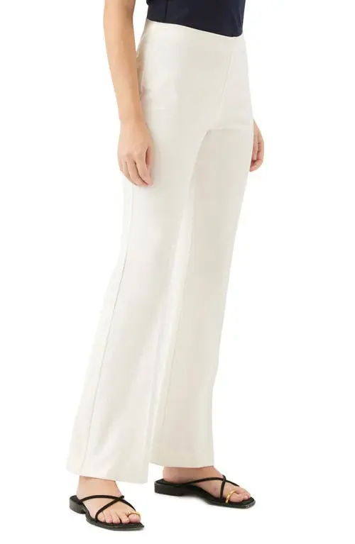 Fifteen Twenty Bootcut Stretch Pants - Off White