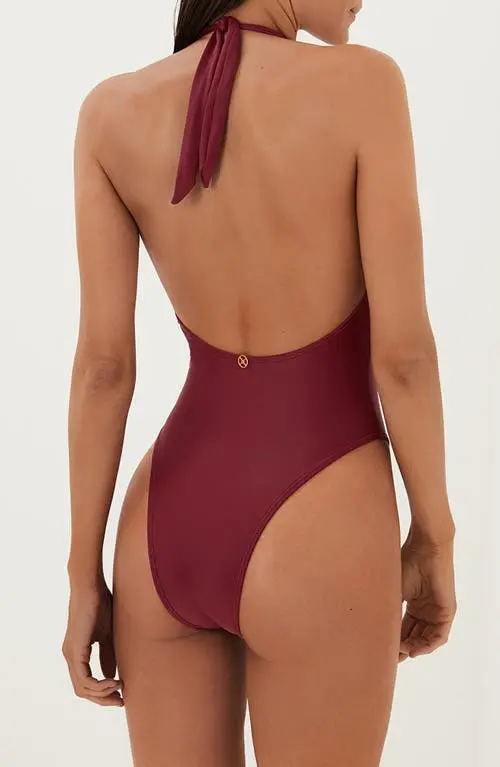 VIX PAULA HERMANNY Liza Cutout One-piece Swimsuit