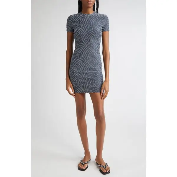 Alexander Wang Logo Jacquard Minidress