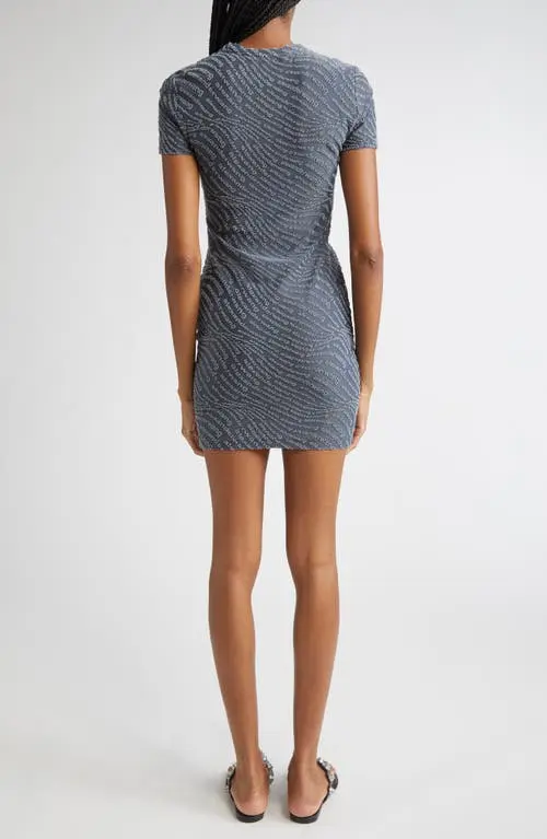Alexander Wang Logo Jacquard Minidress