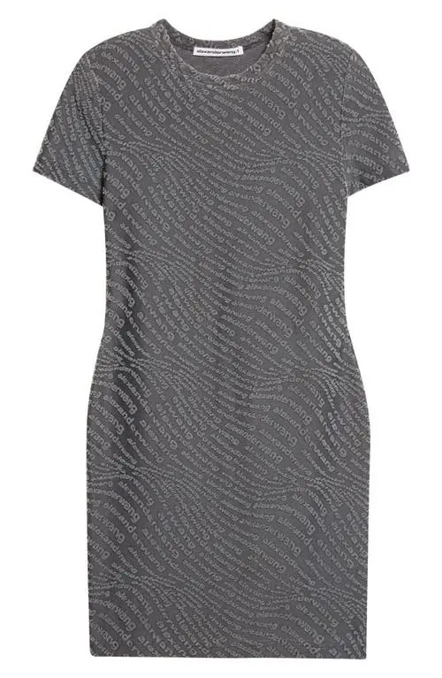 Alexander Wang Logo Jacquard Minidress