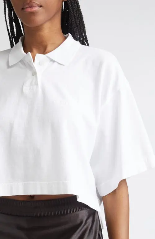 Alexander Wang Crop Polo