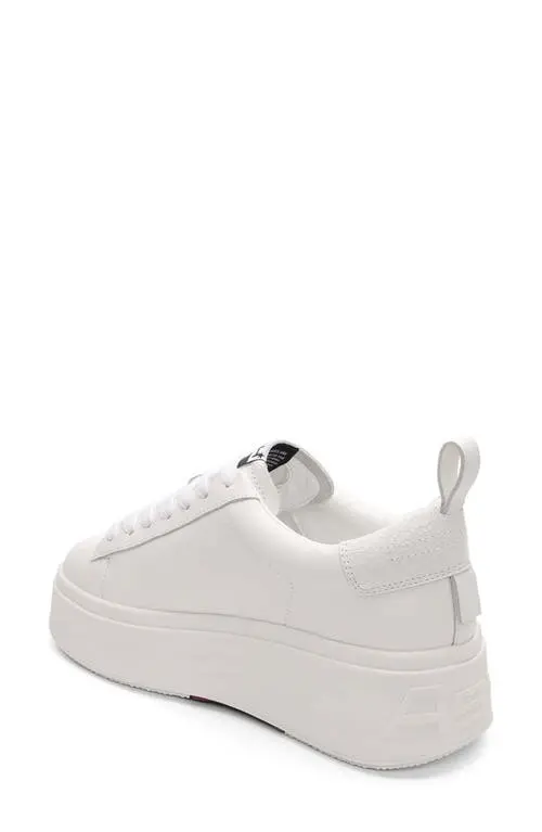Ash Maya Platform Sneakers - White/white