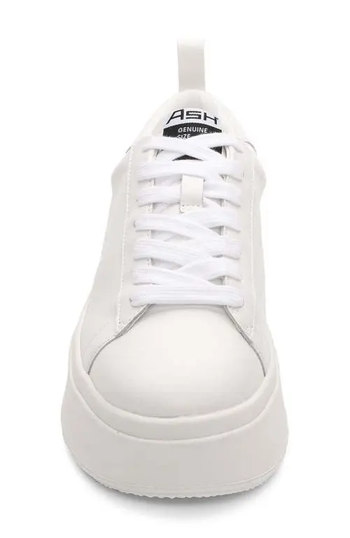 Ash Maya Platform Sneakers - White/white