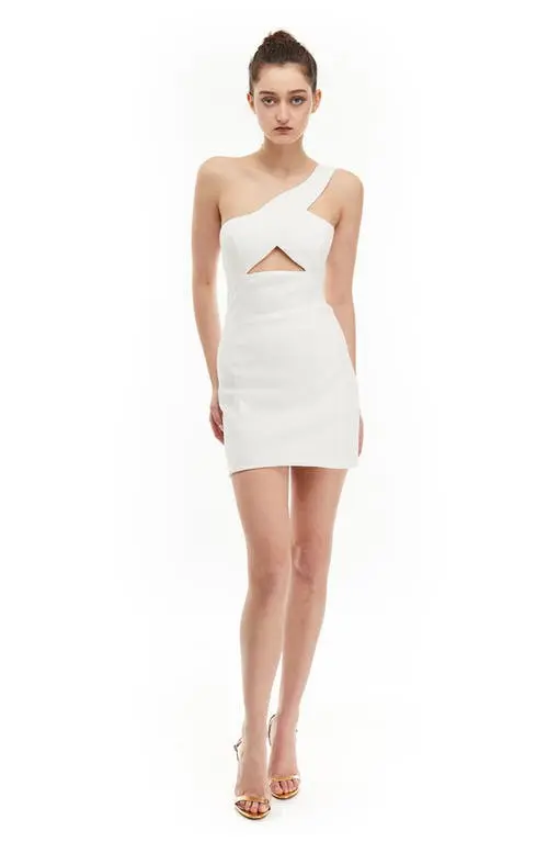 MOTHER OF ALL Sabine Mini Dress - White