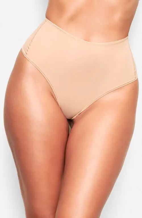 SKIMS Fits Everybody High Waist Thong - Clay
