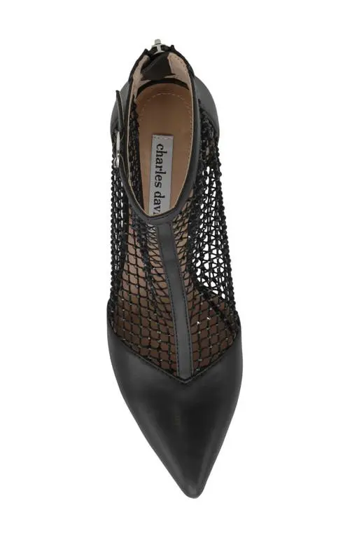 Charles By Charles David Arnie Crystal Embellished Bootie - Black