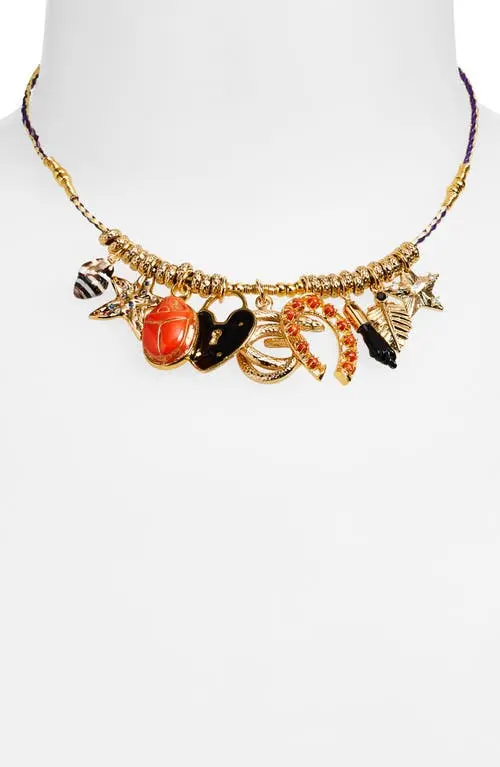 Gas Bijoux Bellagio Mixed Charm Choker Necklace
