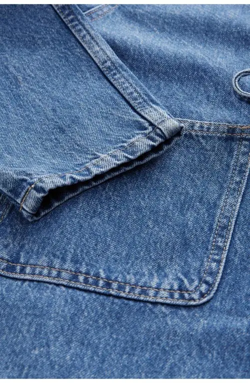 NEXT Front-tie Boxy Denim Jacket