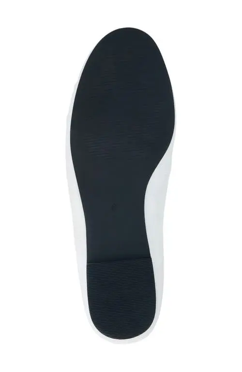Matisse Porta Penny Loafer Mule - White