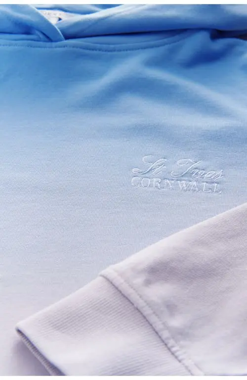 NEXT Ombré Hooded Sweatshirt - Blue