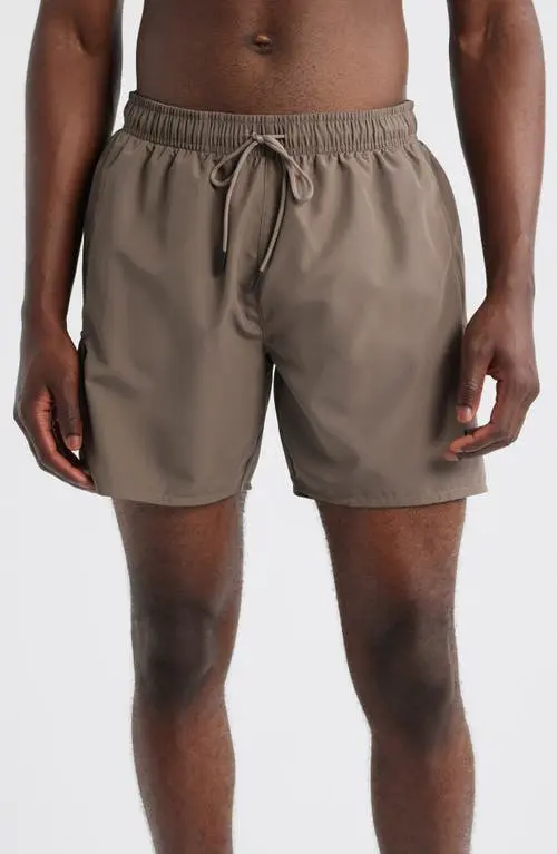 BOSS Dive Swim Trunks - Medium Brown