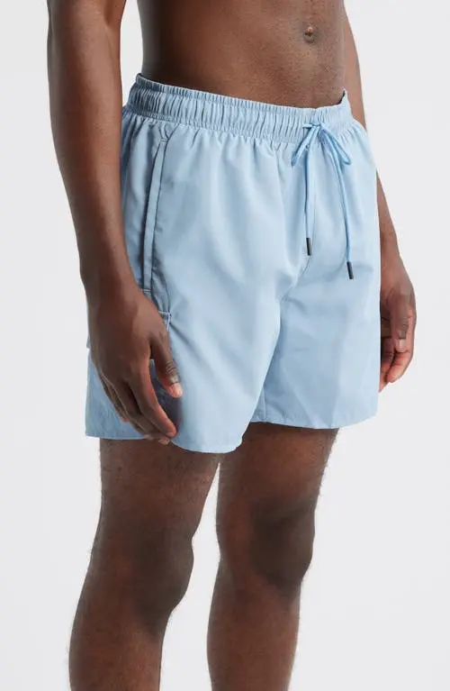 BOSS Dive Swim Trunks - Open Blue