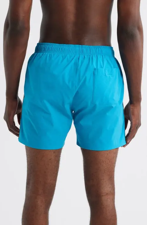 BOSS Iconic Swim Trunks - Turquoise Blue