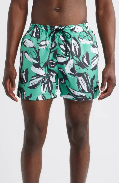 BOSS Piranha Swim Trunks - Bright Green