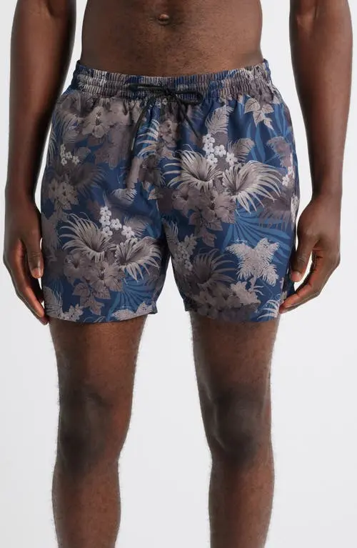 BOSS Piranha Swim Trunks - Medium Brown
