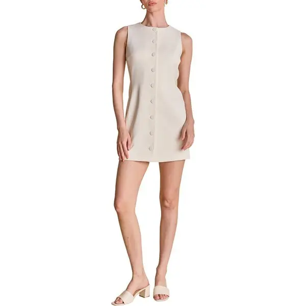 Endless Rose Button Front Minidress