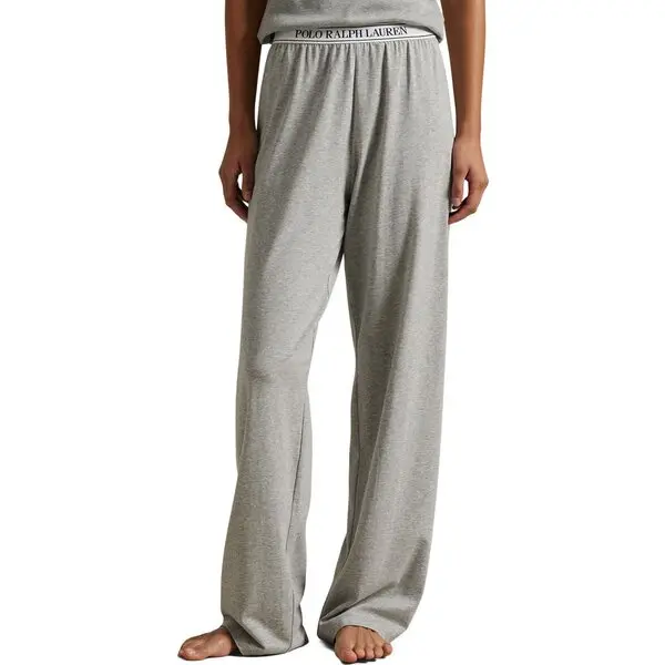 Polo Ralph Lauren Cotton Blend Jersey Pajama Pants - Heather Grey