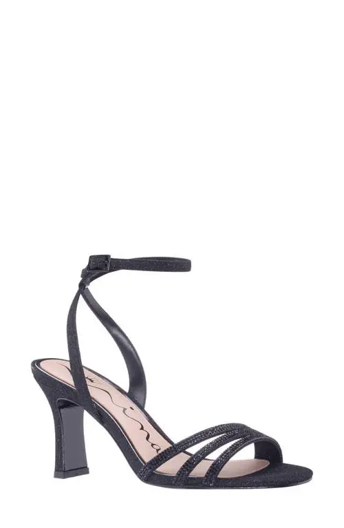 Nina Alfreda Ankle Strap Sandal - Black