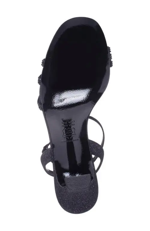 Nina Alfreda Ankle Strap Sandal - Black