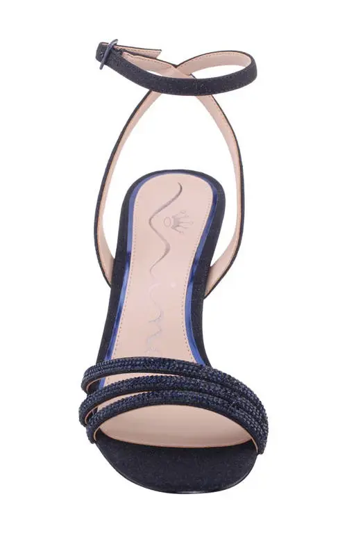 Nina Alfreda Ankle Strap Sandal - Navy