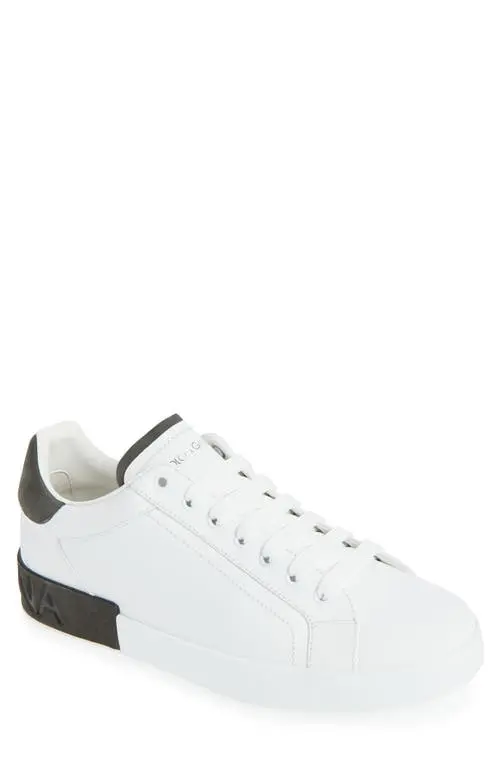 Dolce & Gabbana Nappato Low-top Sneaker