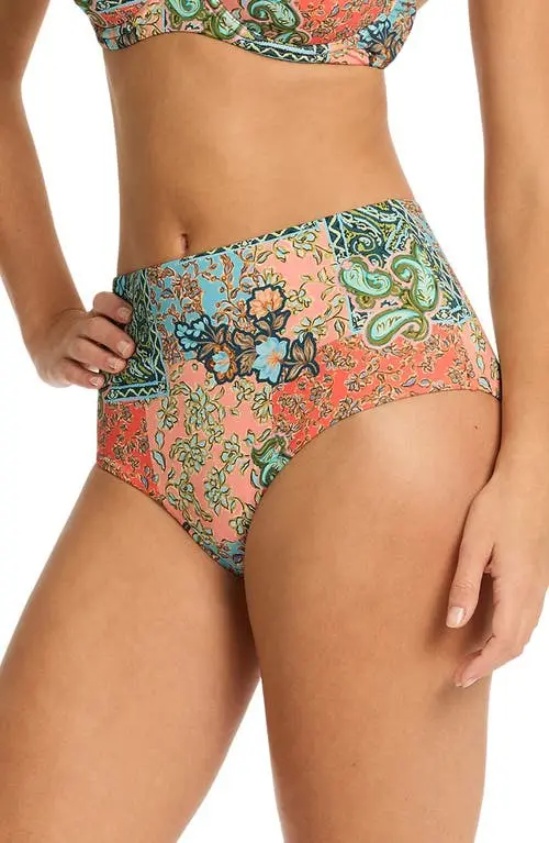 SEA LEVEL Java High Waist Bikini Bottoms